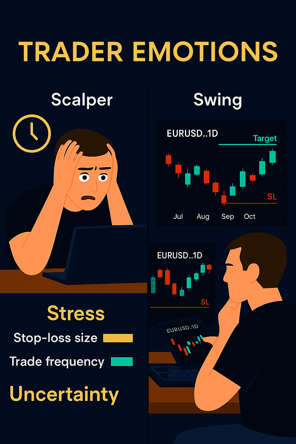 Risk Management Differences in Scalping vs Swing Signals | Key Trading ...