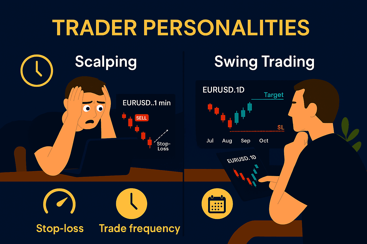 Risk Management Differences in Scalping vs Swing Signals | Key Trading ...