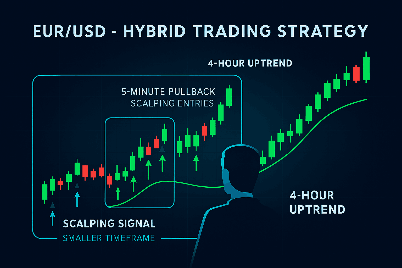 Mixing Scalping Signals with Swing Entries | Hybrid Strategy